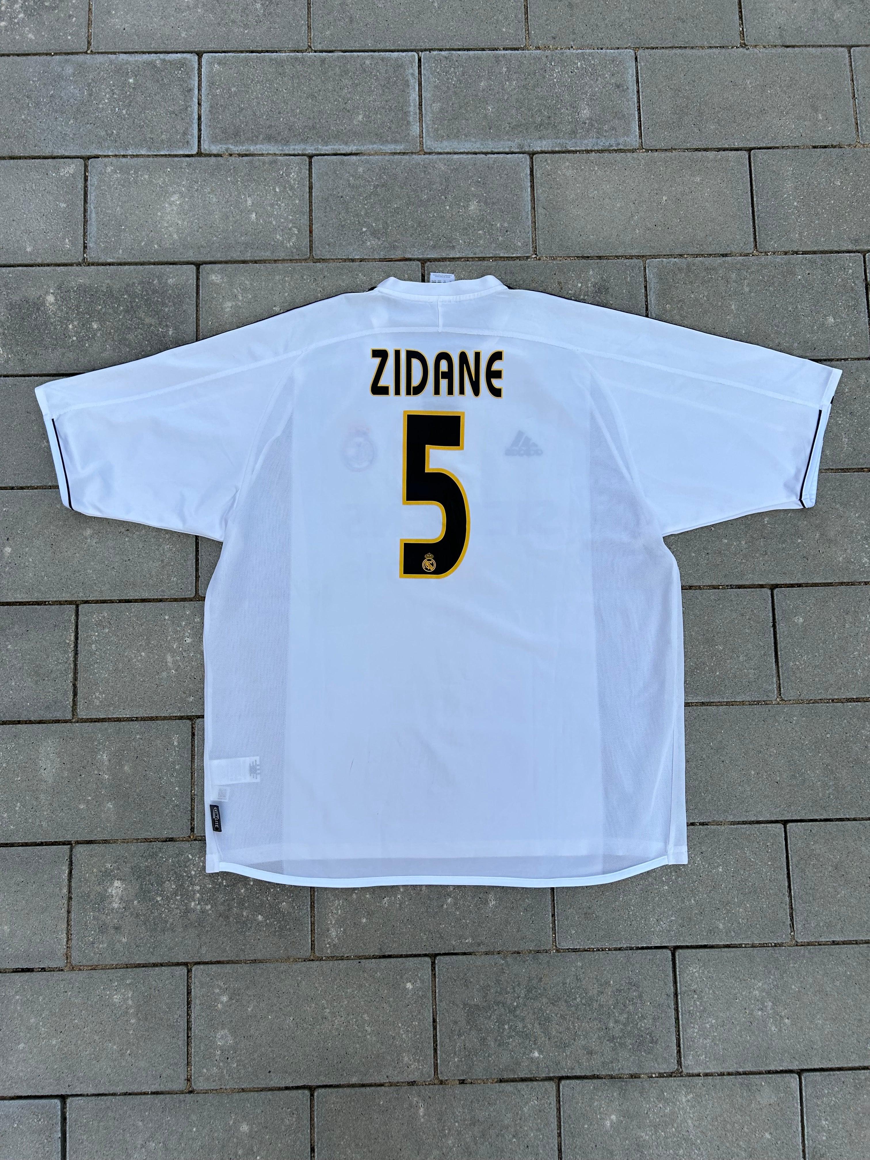 Zinedine Zidane Original Football Shirts | Rare & Retro Jerseys